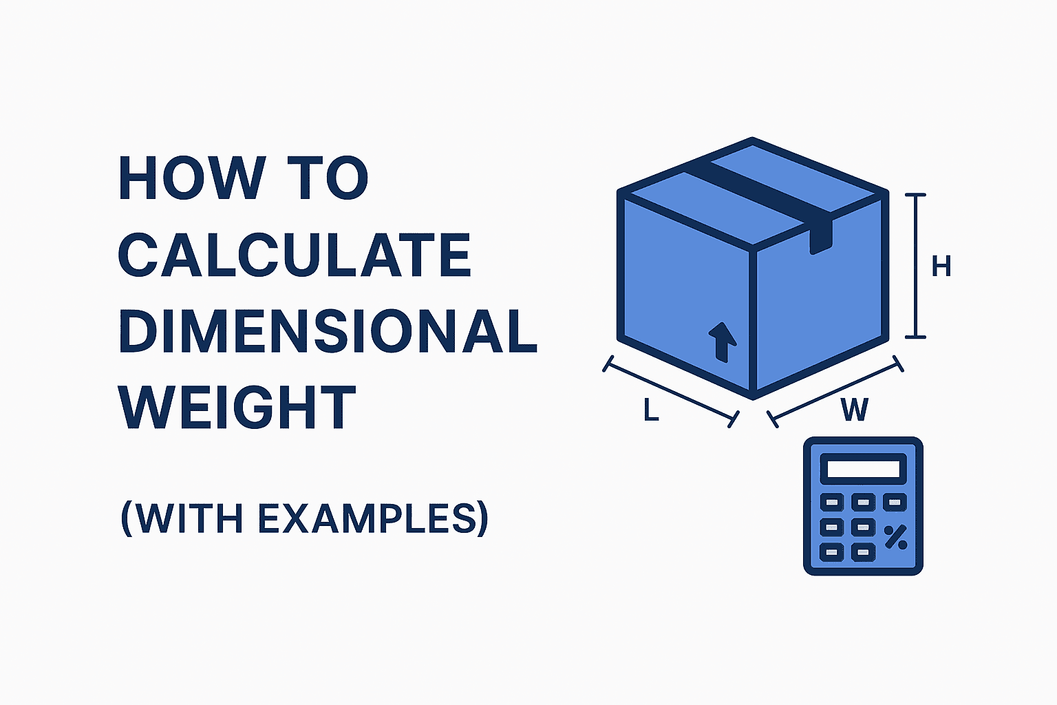 Dimensional Weight: How to Calculate? (Live Examples) - SourcingXpro ...