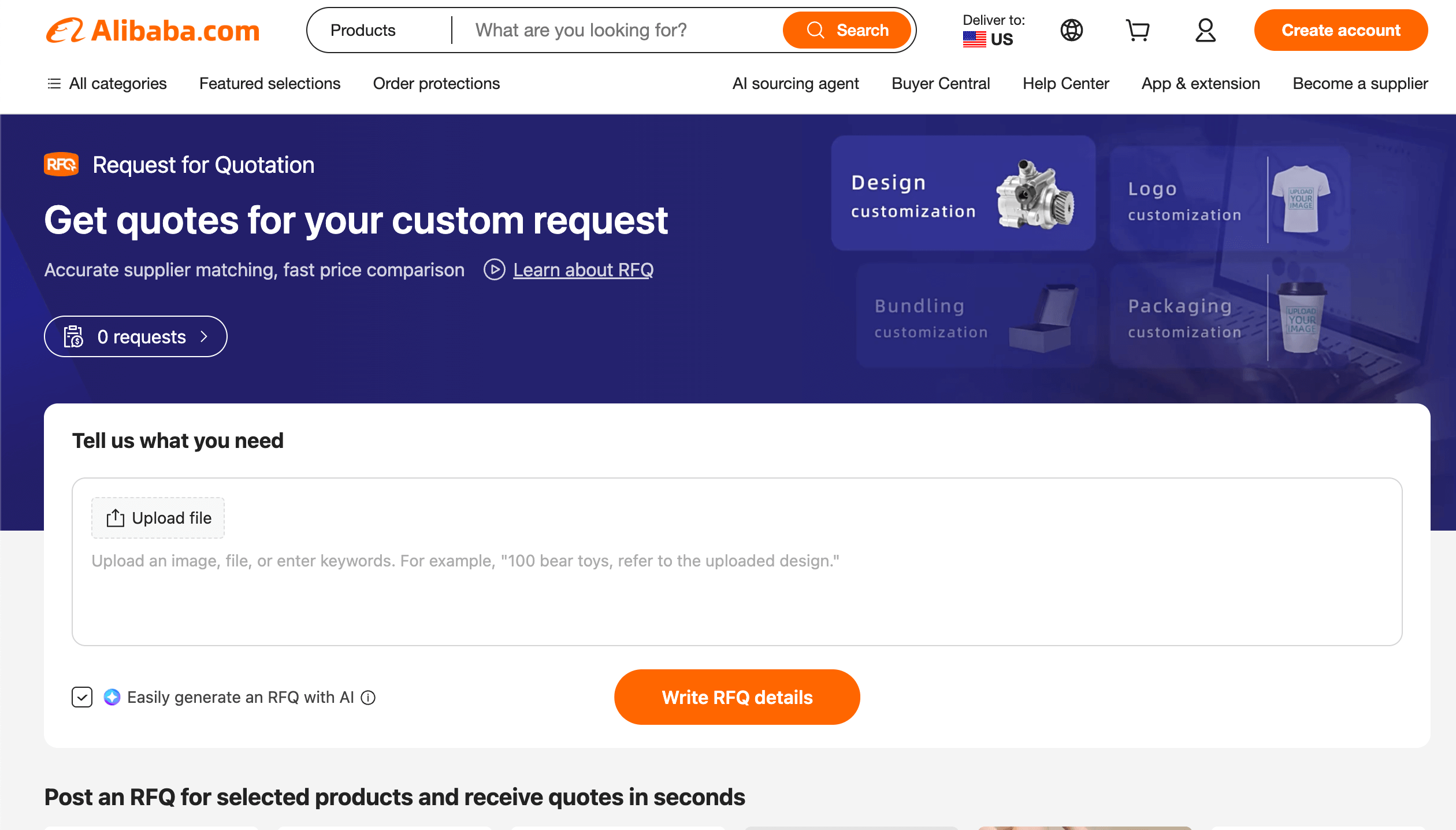 Alibaba RFQ Guide: How to Post and Manage Quotations - SourcingXpro ...