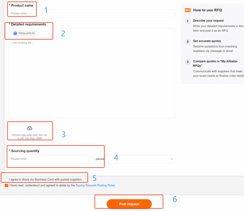 Alibaba RFQ Guide: How to Post and Manage Quotations - SourcingXpro ...